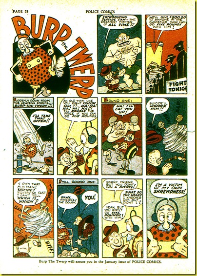 Cole's Comics: BURP THE TWERP – Jack Cole’s Other Comic Book Superhero ...